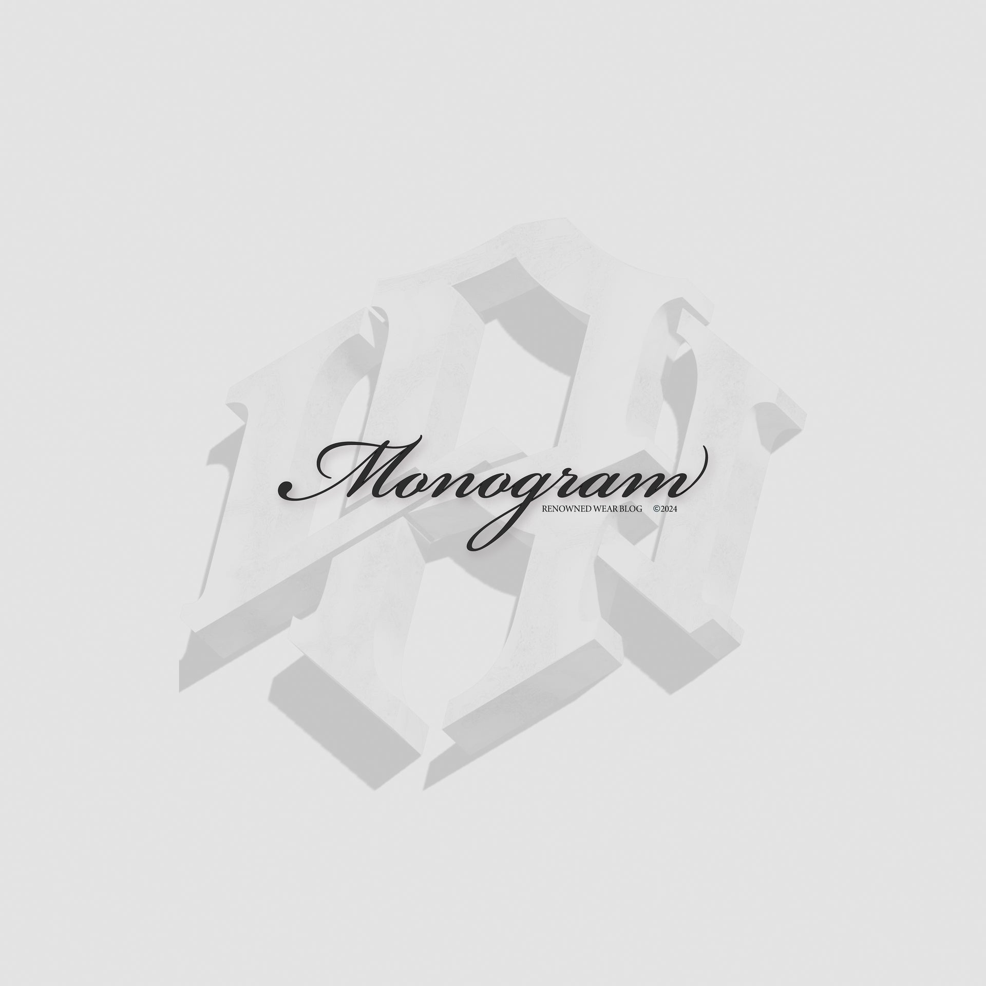 Monogram Allure – RENOWNED WEAR